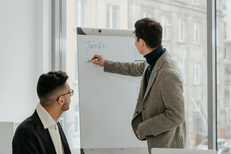 Using a Whiteboard for Daily To-Do Lists - Improve Workspace