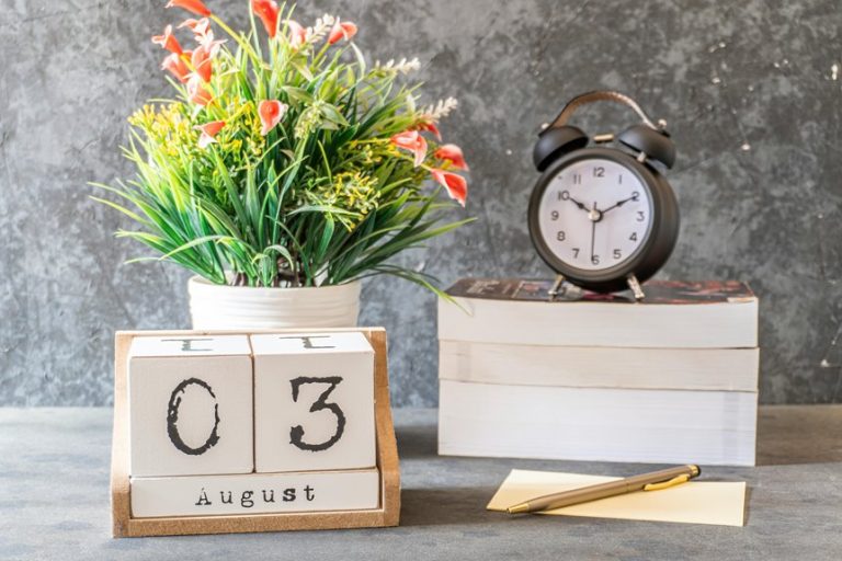 Small Clocks With Date Display: Stay Organized - Improve Workspace