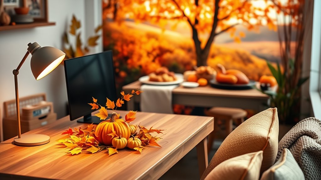 Thanksgiving Zoom Background Ideas for Your Home Office Setup - Improve ...