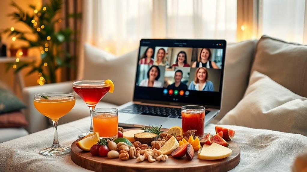 Host the Perfect Virtual Happy Hour for Remote Workers - Improve Workspace